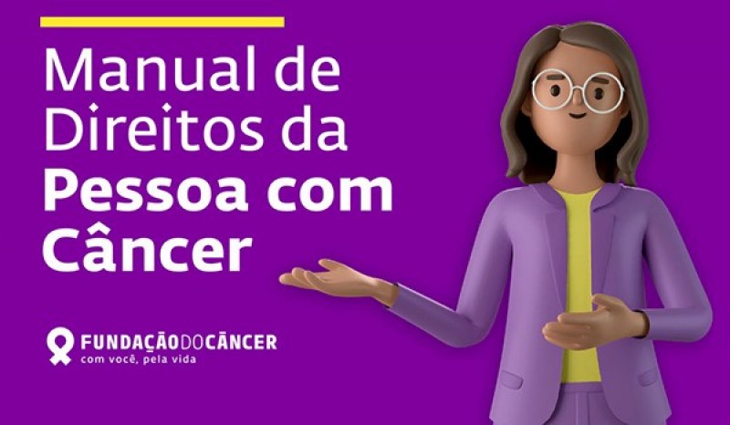 Fundação lança manual para pessoas com câncer